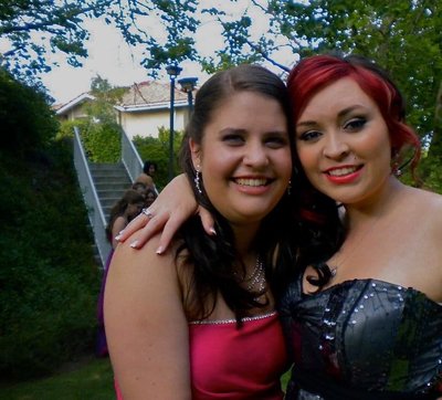 This is my best friend Lexie and I at our high school prom in 2011. I'm ...