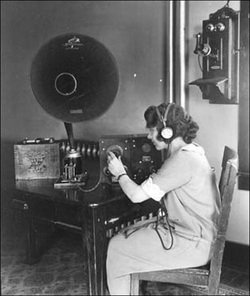 The First Radio Broadcast