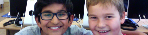 Tyler Strong (right,) Ishaan Jain (left)