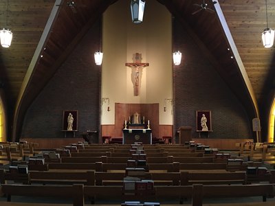 The current chapel.