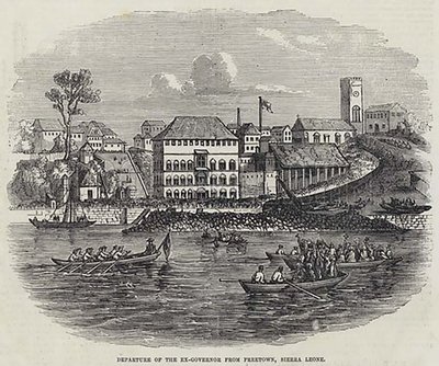 Freetown, Sierra Leone, Illustrated London News, December 23, 1854