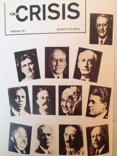 The CRISIS February 1977 cover with images of some NAACP Founders and ...