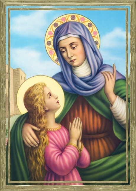 Anne is the patron saint of mothers and miners.
