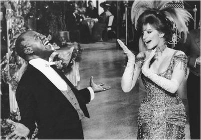 Louis Armstrong, one of the most famous musicians of the Harlem ...