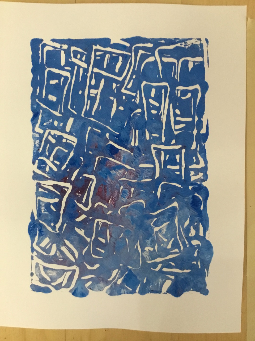 If the paint begins to dry before a print is pulled, lightly mist with ...