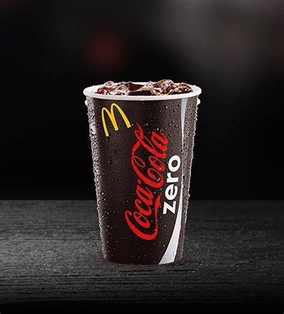 Mc Donalds coke, a product that is sponsored by mc Donalds. The drink ...