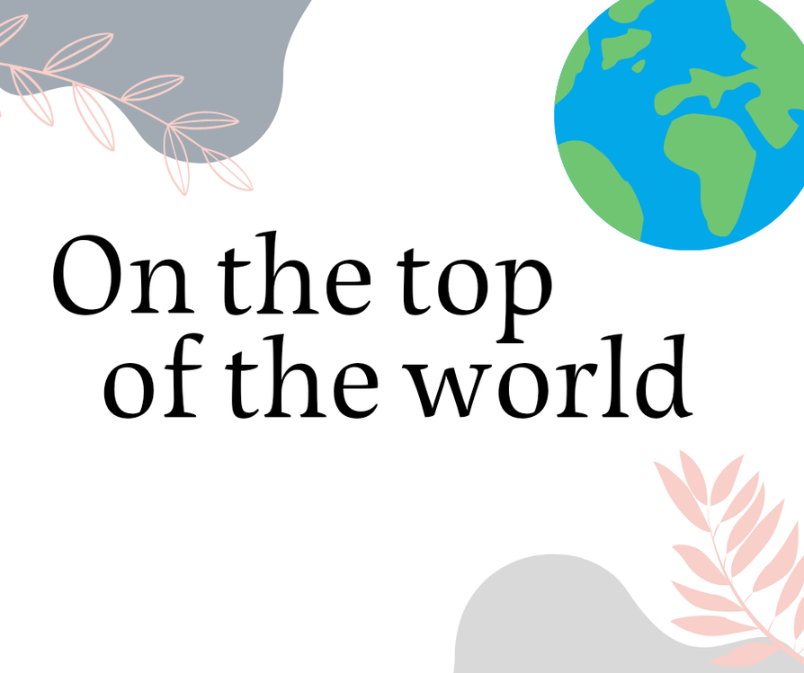 MEANING: This idiom means that a person is proud of something