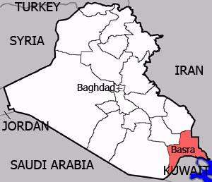The Map Of Basra