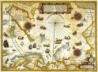 Mapa portulano de Pietro Cavallini, de 1677.