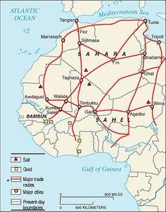 Trans-Saharan trade route