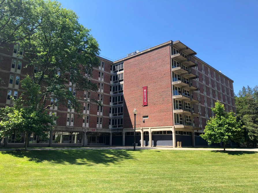 Webster hall, photo courtesy of UMass Amherst