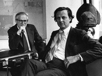 Ivan Chermayeff (Derecha) y Thomas H. Geismar (Izquierda)