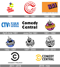 Comedy Central Logos throughout history
