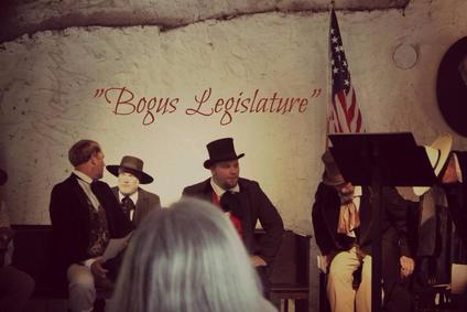 On March 30, 1855, David R. Atchison created The “Bogus Legislature ...