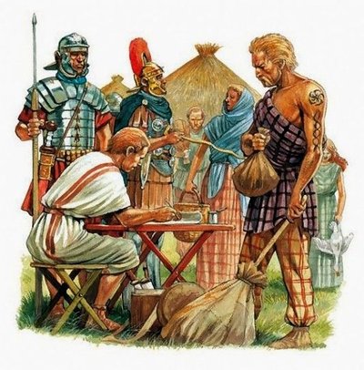 El imperio romano- 28 a. C. Realizaban censos de bienes y de personas ...