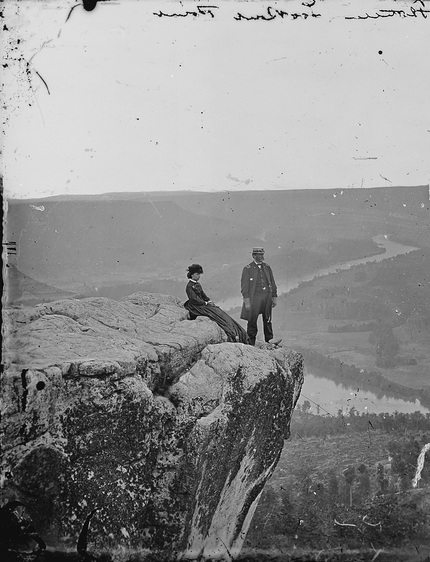 View from Lookout Mountain, Tenn, photo by Mathew B. Brady, 1861-1865 ...