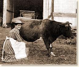 Women on the farm - 1890s
