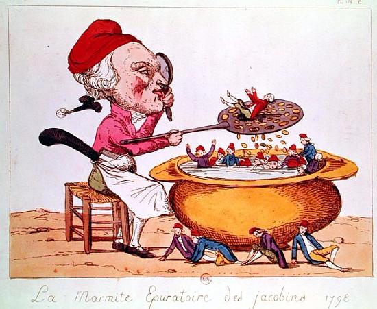 Reign Of Terror French Revolution Cartoon