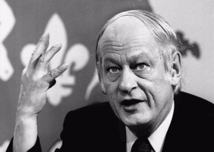 Réné Lévesque: Founding member and (first) leader of the Parti ...
