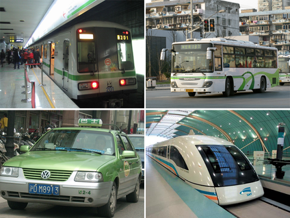 "The four mainstays of Shanghai's public transport system ...