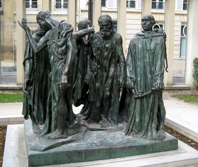 Auguste Rodin: Građani Calaisa, bronca, 1879./89.