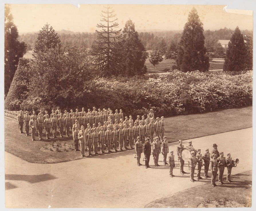 One of 6 photographs of a group of boys, of an unidentified school ...