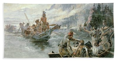 The expedition reaches the Columbia River on October 16, 1805. This ...