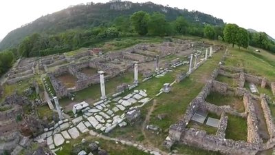 The ruins of the Ancient Edessa