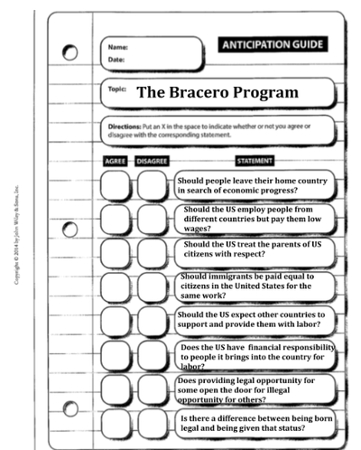 Assessing student's prior knowledge