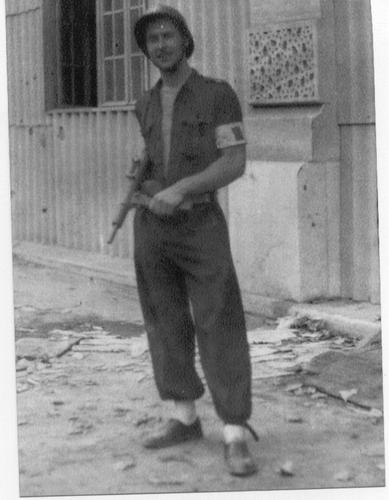Ivan in the French Youth Battalions.