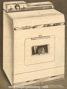 The first washing machine made with 5 different push buttons to control ...