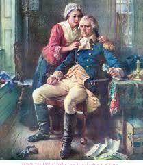 Martha Washington with George Washington