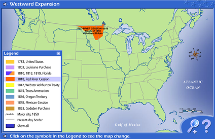 Red River Cession, 1818
