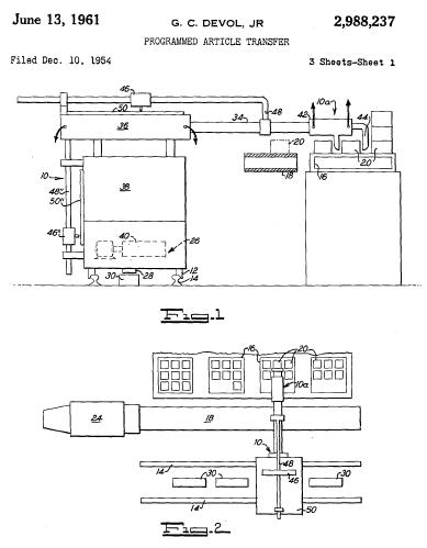 Patent by George C. Devol Jr.