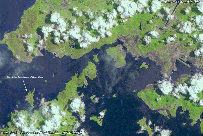 Phases of HKIA Construction (1992-2000)