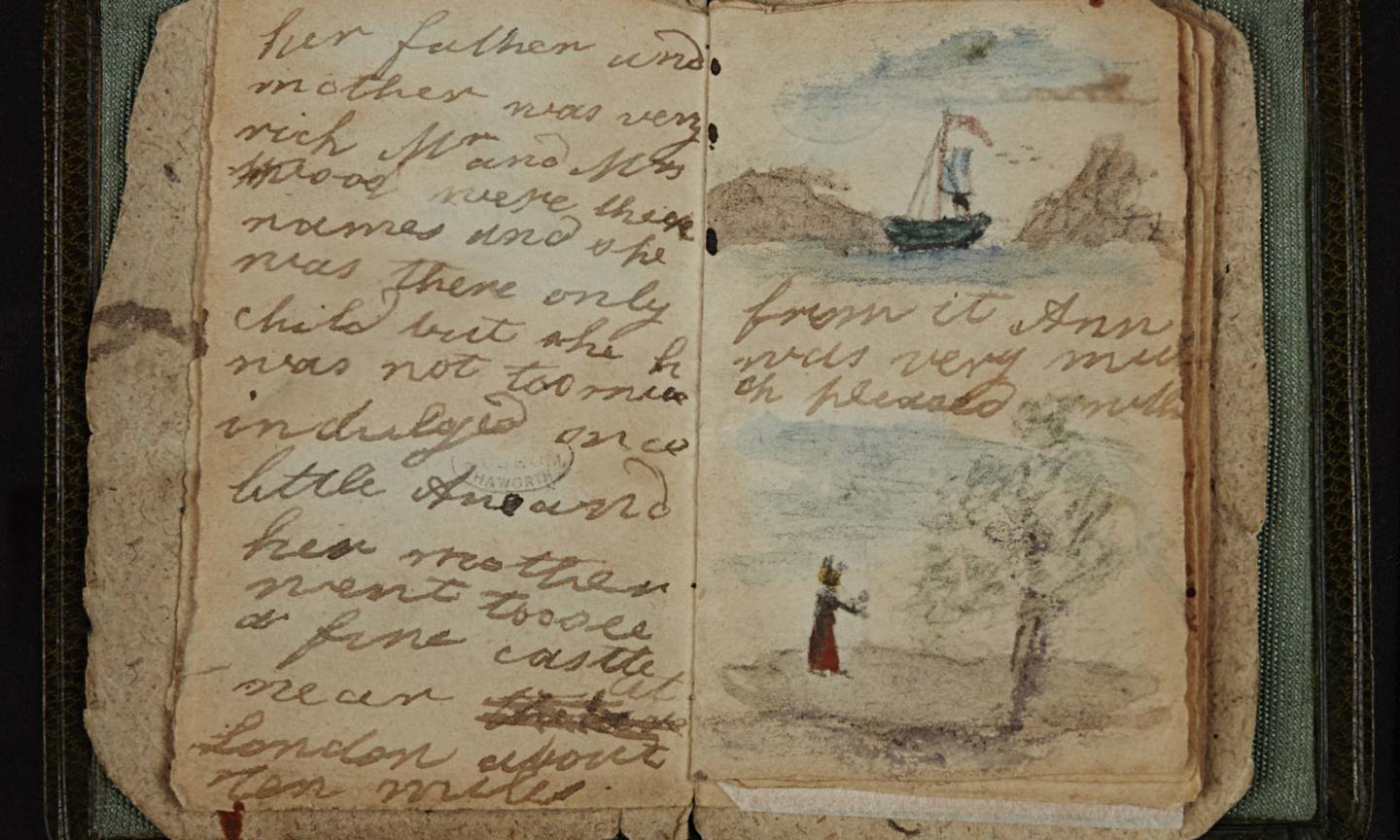 Earliest known writings of Charlotte Brontë held by the British Library ...