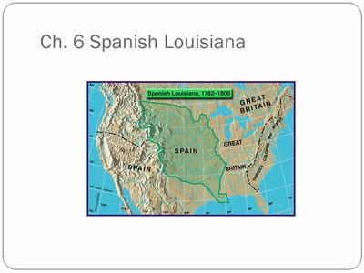the french gave Louisiana to the Spanish
