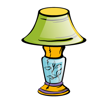 o lampă
