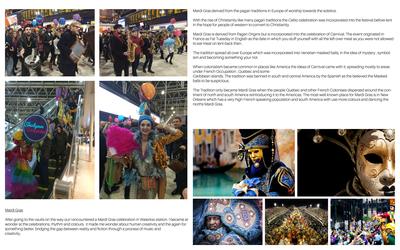 17th century onwards - Mardi Gras