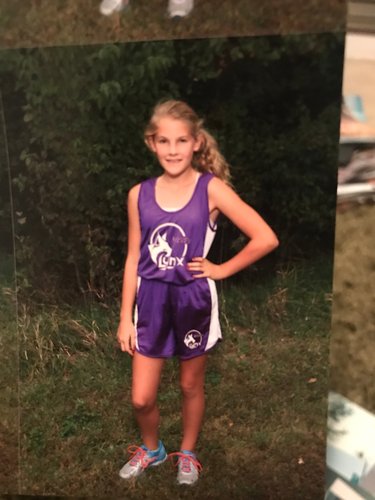 Seventh grade-My first sport for the school (2015)