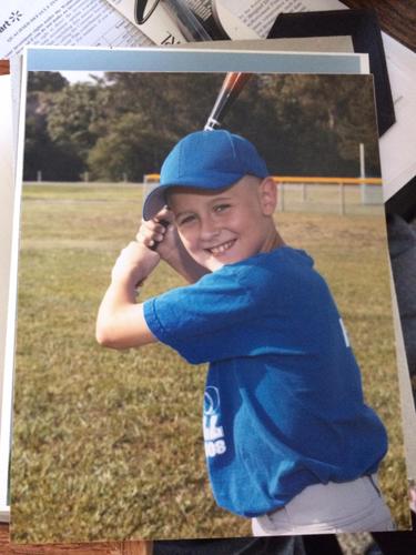 This is me, picture day with the Salina Blue Cardinals, you can tell ...