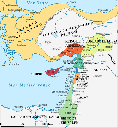Se cae el condado de Edesa (causante de la segunda cruzada), el primer ...