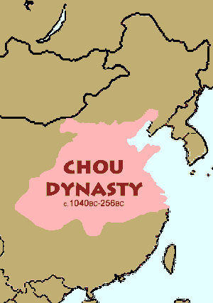 Chou(Zhou) dynasty (1040-256 B.C)