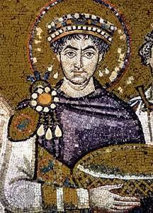 Justinian became emperor in 525 C.E.
