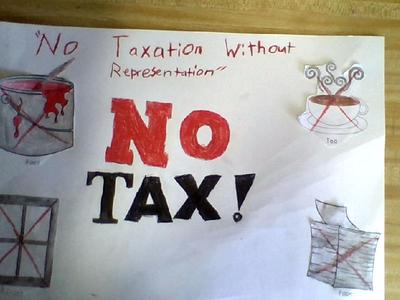 No Taxation Without Representation Posters