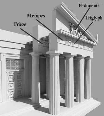 Temples were the most common type of buildings in Greece. The purpose ...