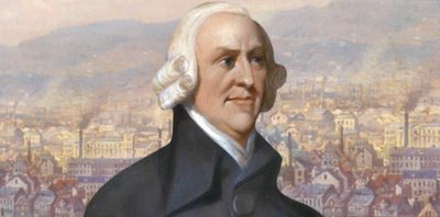Adam Smith brought upon the founding of capitalism with his ideas that ...