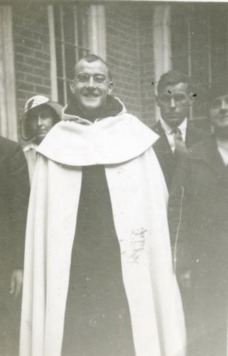 Father Jacques with his students