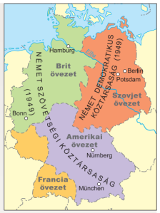 Létrejön az NSZK és az NDK