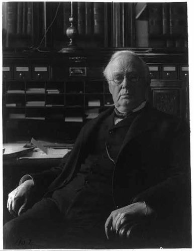 Johnston, F. B., photographer. (ca. 1899) Sen. George Frisbie Hoar ...